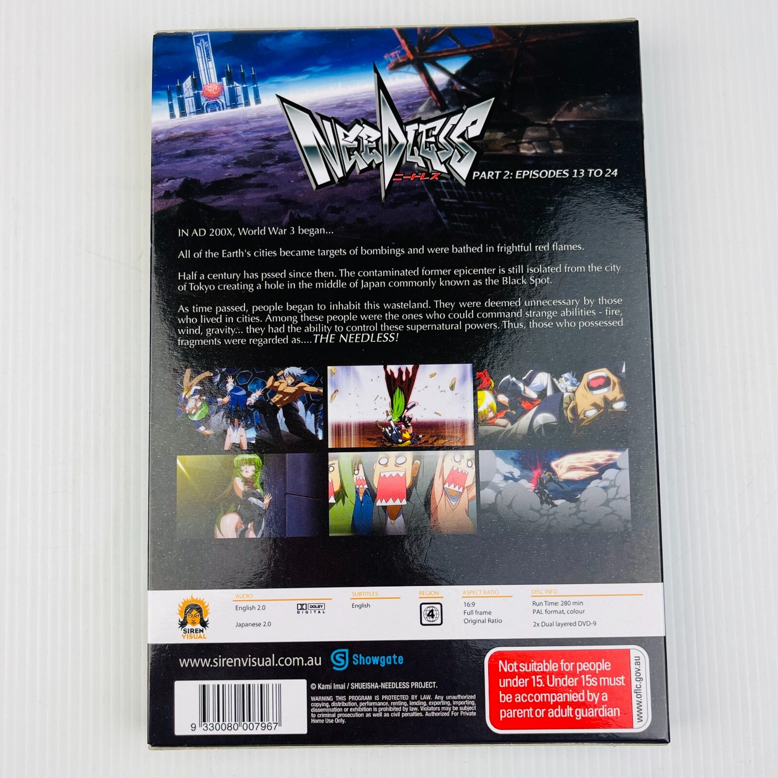 Needless: Complete Series Episodes 1-24 Anime DVD Box Set | eBay