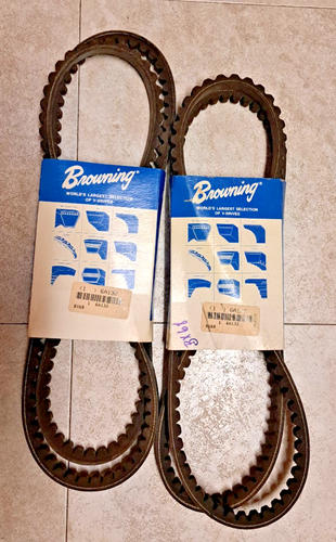 Browning BX68 VBelts Gripnotch Matched V-Belts Cogged - Lot of 2 | eBay