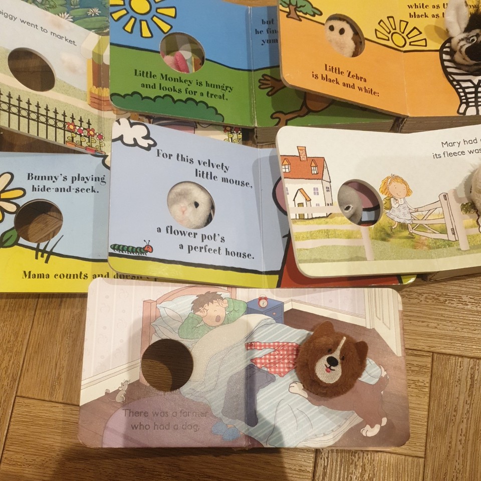 finger puppet board book bundle x 7 books | eBay UK