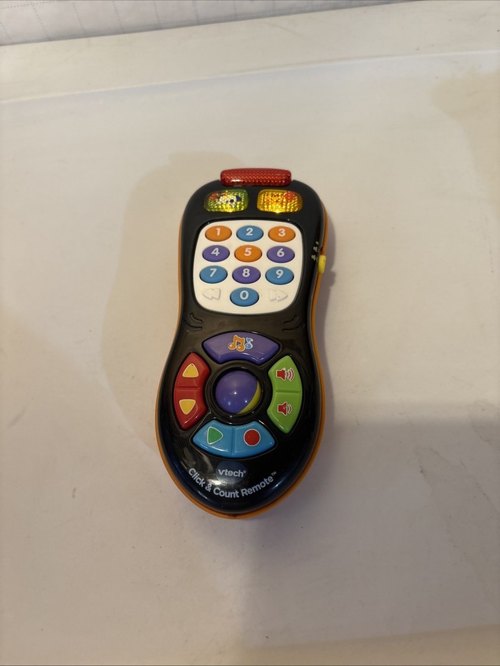 VTech Click/Count Remote Learning Toy PretendPlay Musical Toddler Toy ...