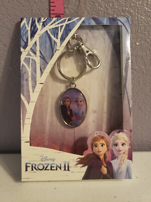 Frozen 2 Elsa and Anna Key Chain New In Package Oval Disney | eBay