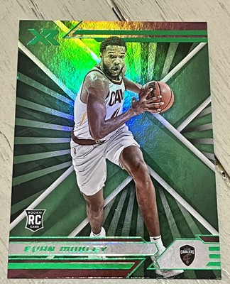 2021-22 Panini Chronicles XR Evan Mobley Green Rookie RC #380 Cavaliers ...