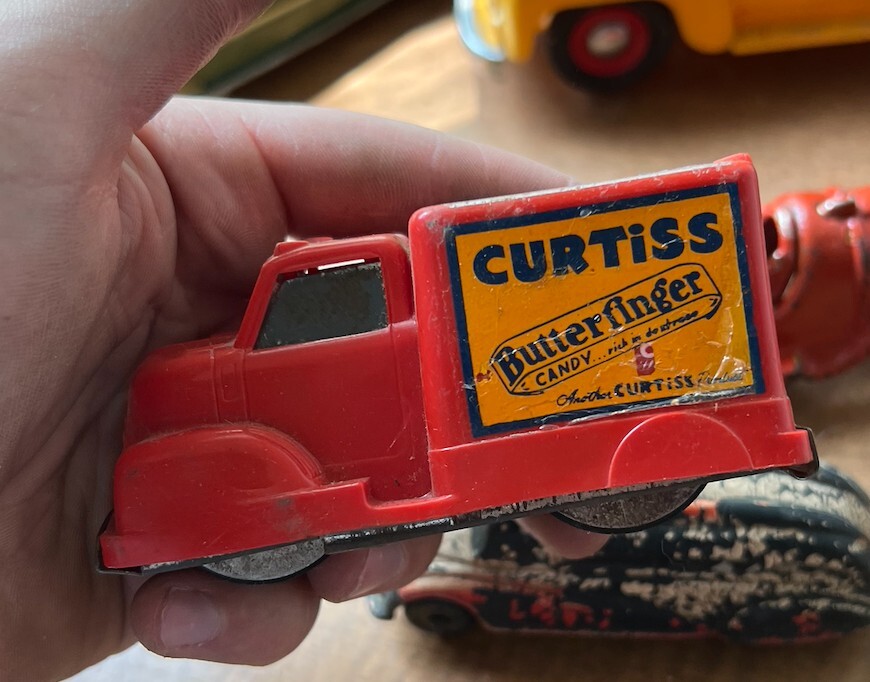 Lot of Vintage Toy Cars Wooden, Steel, Metal, Plastic, Early 1900s - 6 ...