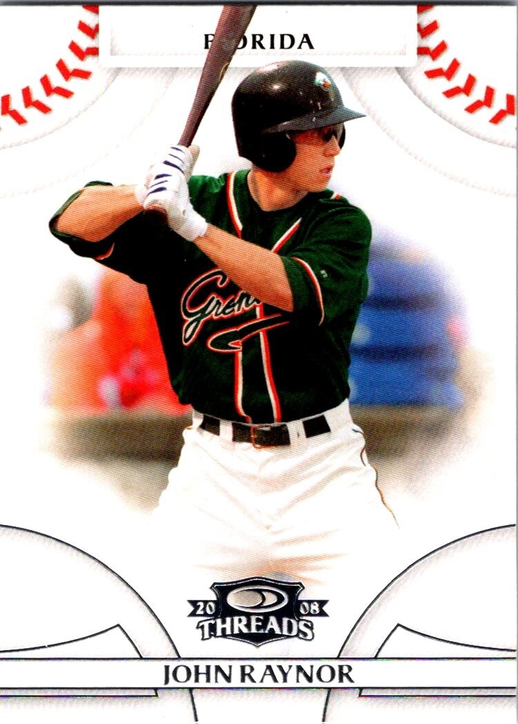 JOHN RAYNOR 2008 DONRUSS THREADS #55 | eBay