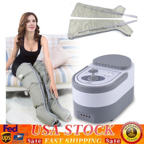 for Lymphedema Recover Pneumatic Compression Leg Massager Machine Pump ...