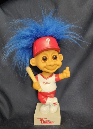 VINTAGE 1992 Russ MLB Philadelphia Phillies BOBBLEHEAD Baseball Player ...