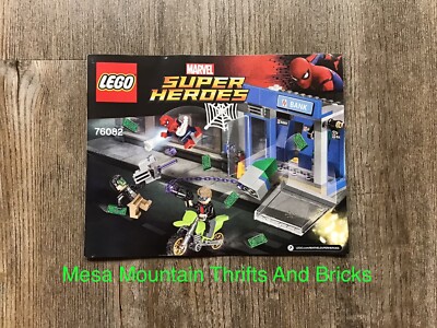 LEGO® Marvel Super Heroes 76082 ATM Heist Battle Instruction Manual ...