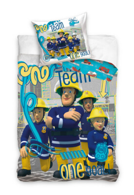 Fireman Sam Rescue Children's Bedding 135x200 cm | eBay