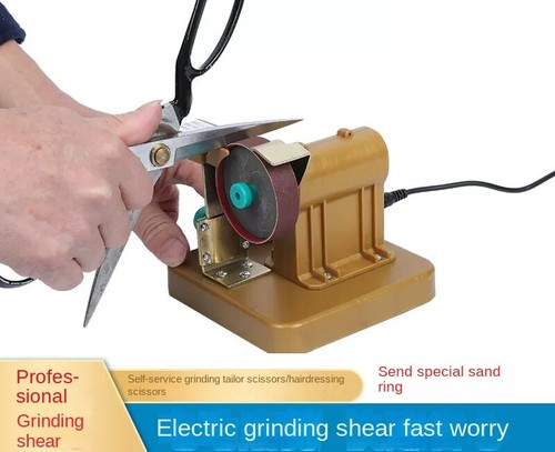 Hairdresser Self - Grinding Scissors Machine Flat Shear Tooth Shear ...