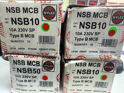 Wylex NSB Series NSB06,NSB10,NSB50 MCB,NSB06-C | eBay UK