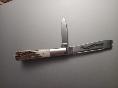 Vintage Parker Cutlery Fat Stag One Arm Pill Buster Pocket Knife | eBay