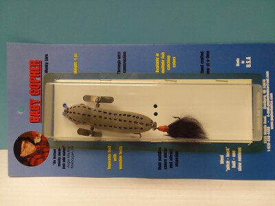 Baby Gopher - Gopher Bait Co.- Gray - New Old Stock - Muskie, Bass ...