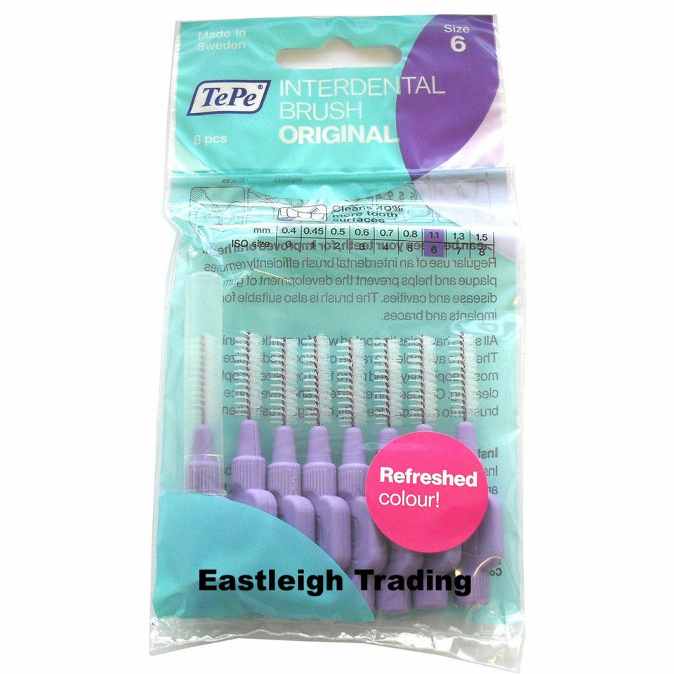 TePe Interdental Brushes Pack of 8 £5.99 / Wisdom Pack of 25 £8.75 ...