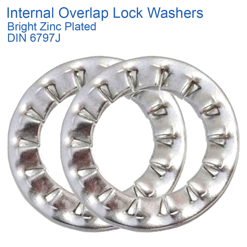 M3 M3.5 M4 M5 M6 M8 M10 M12 M20 SHAKEPROOF WASHERS INTERNAL SERRATED ...