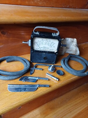 Alnor Velometer w/ accessories , Type 3002 Serial 4999 vintage last ...