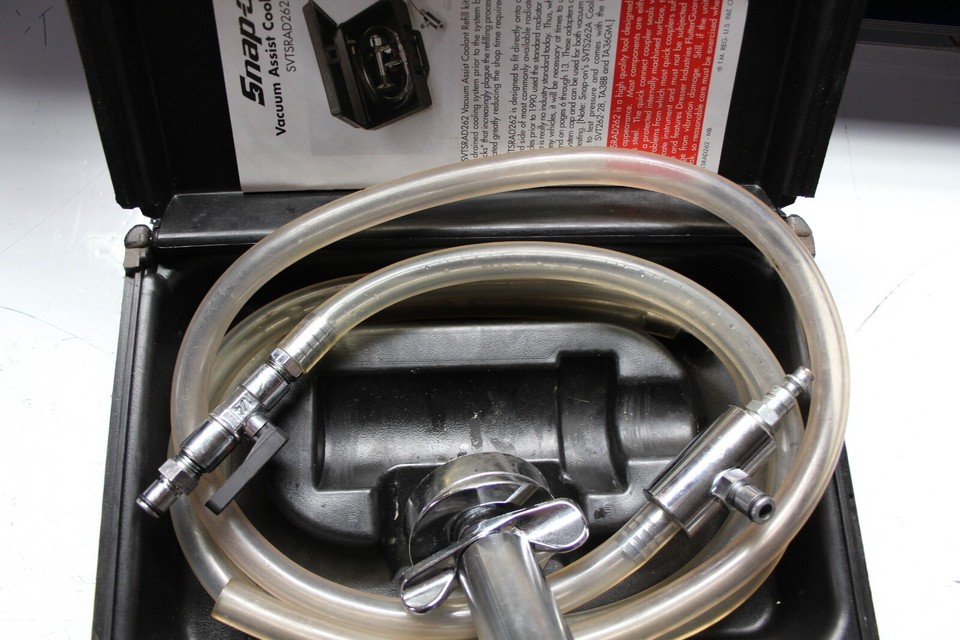 SNAP-ON TOOLS SVTSRAD262 Vacuum Cooling System Filler USA | eBay
