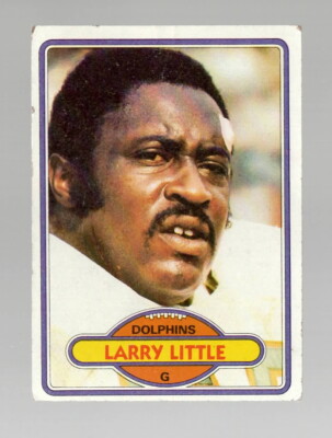 1980 Topps #406 Larry Little Good | eBay