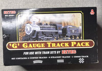 Eztec G Gauge Track Pack - No. 20081 - 13 pc 6 curves 6 straight 1 ...