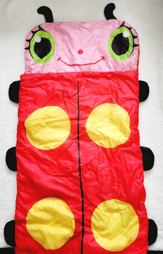 Melissa And Doug Mollie Ladybug Sleeping Bag Red Pink Yellow 61X27 😍 ...