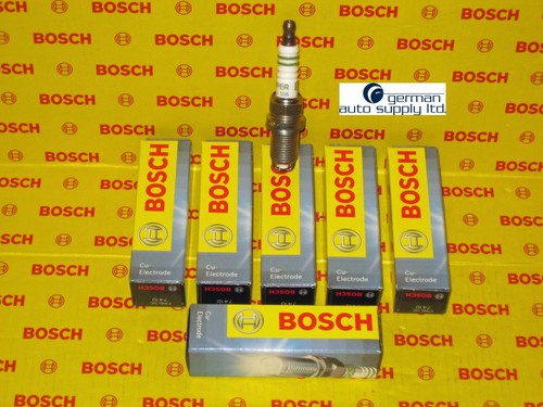 Porsche, BMW 6 Piece Spark Plug Set - BOSCH - 0242240566, FR6LDC, 7410 ...