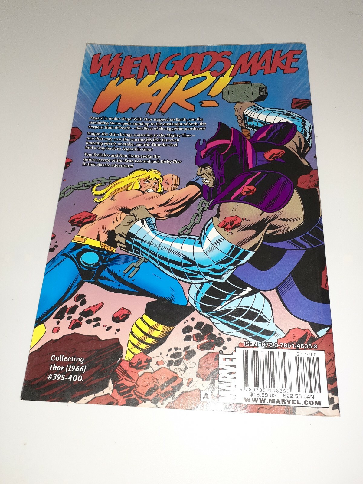 Thor+vs.+Seth%2C+the+Serpent-God+%28Marvel%2C+2011%29 for sale online ...