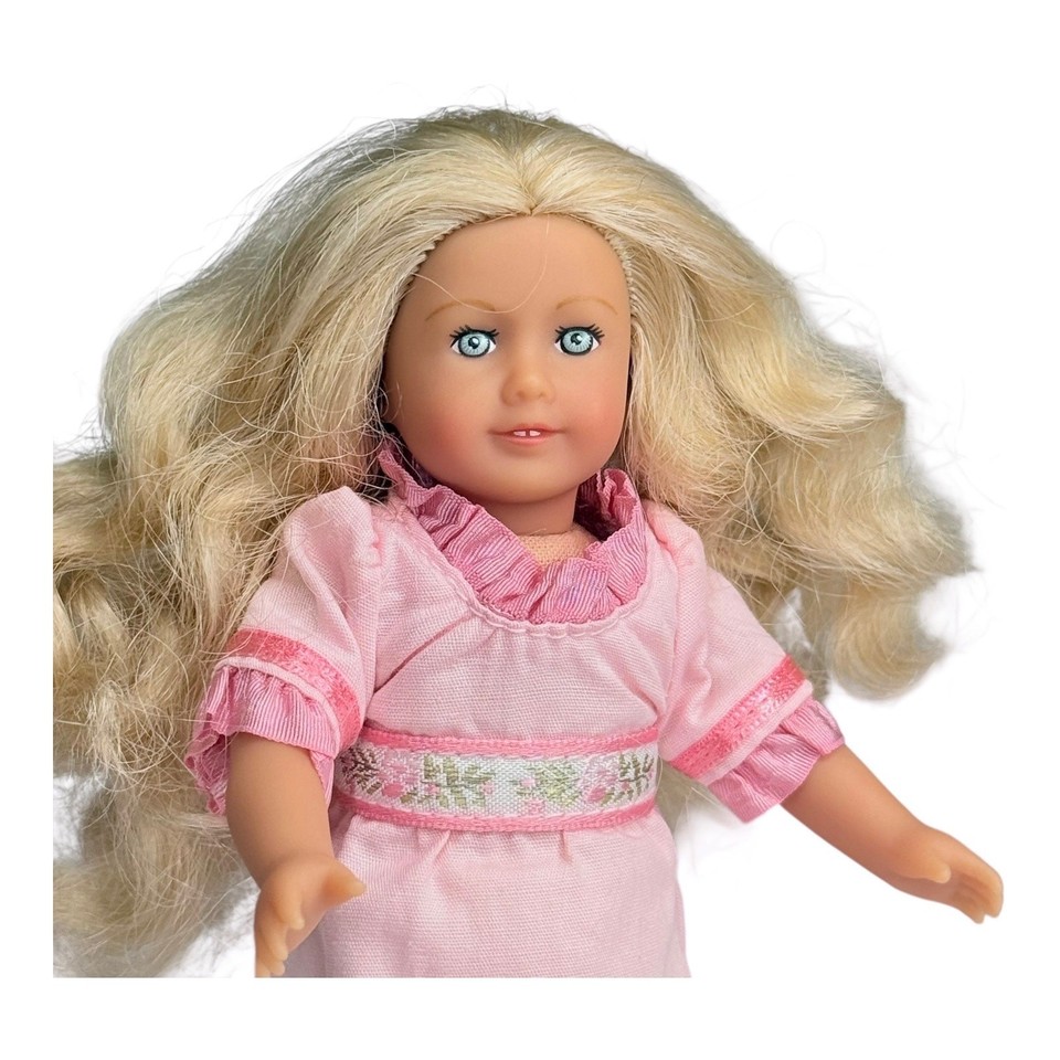American Girl Caroline Doll Cloth Body Mini Meet Outfit Dress Socks ...