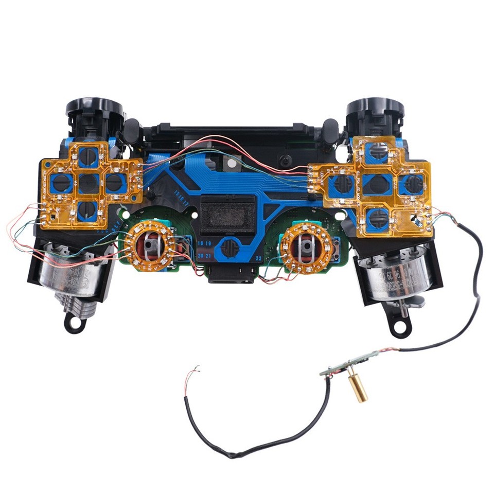 6-Color Lighting D-Pad Analog Thumbsticks Button LED DIY Set For PS4 ...