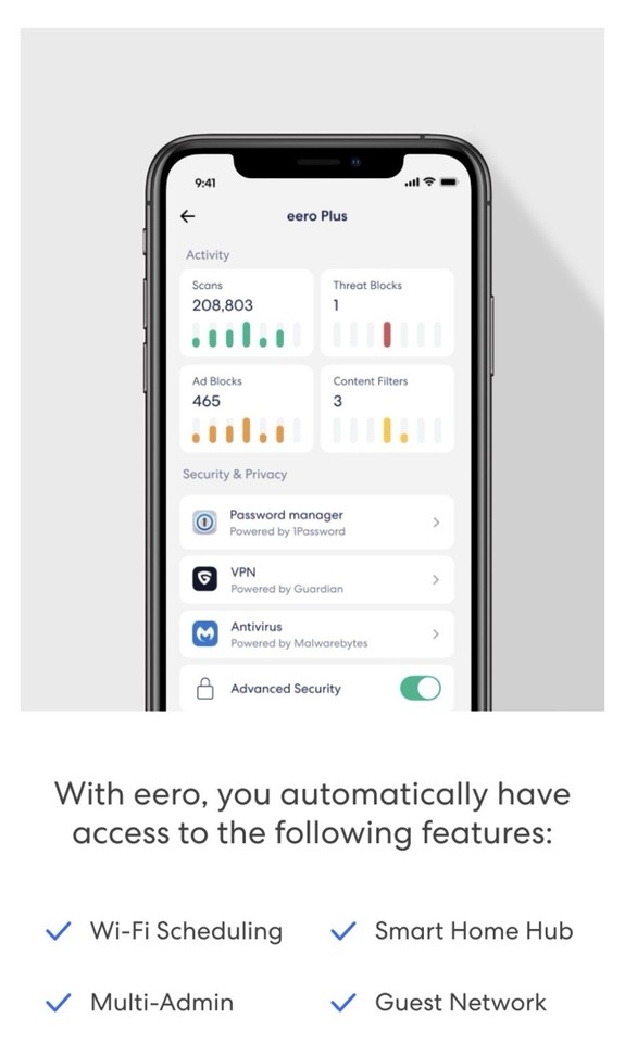 NEW SEALED Amazon Eero Pro 6 Mesh Tri-Band Wi-Fi Router - Model K010001 ...