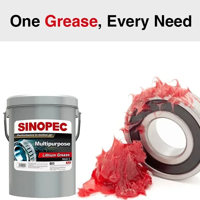 5 Gal Red Lithium Grease #2 35LB Pail – Multipurpose Auto Industrial ...