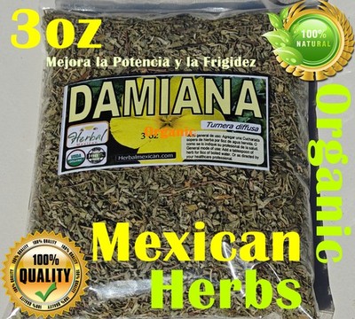 Damiana Leaf Hierba del Venado de la Pastorcita Turnera Diffusa Tea 3oz ...