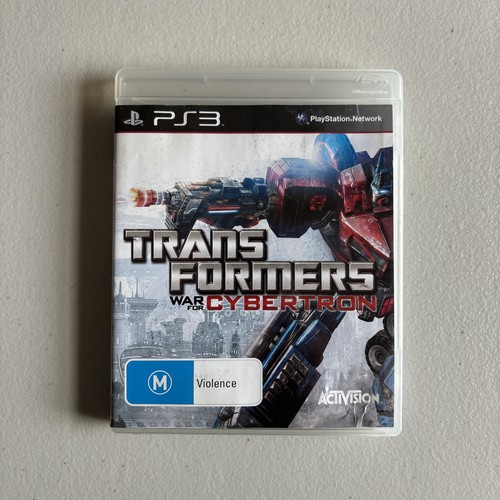 Transformers War For Cybertron - Playstation 3 - PS3 Game With Manual ...