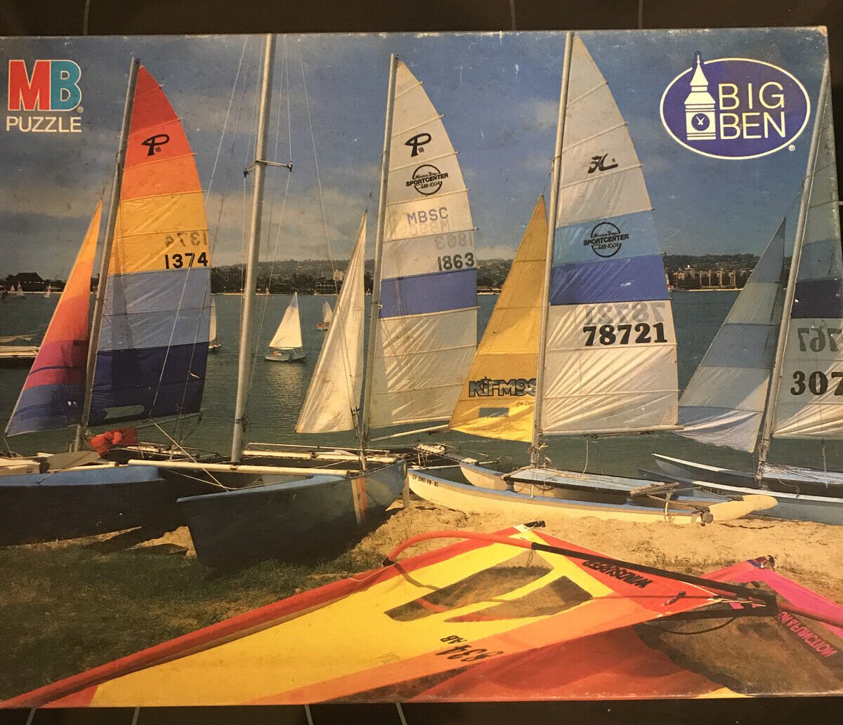MB Big Ben Jigsaw Puzzle 1000 Piece Fishing Lures for sale online | eBay