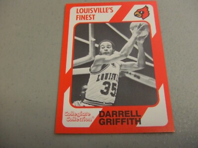 1989 Collegiate Collection #266 Darrell Griffith Louisville Cardinals ...