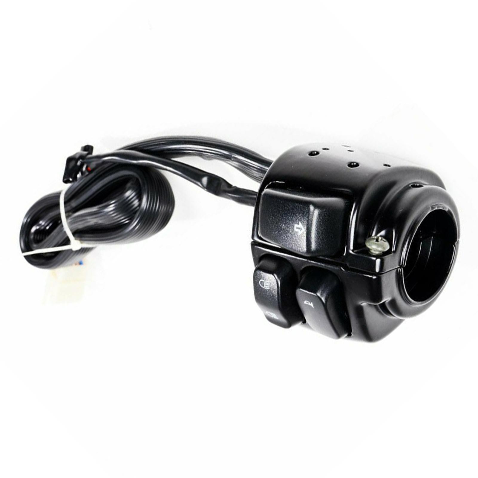 Motorcycle 1'' Handlebar Control Switch Kit with Wiring for | eBay ...