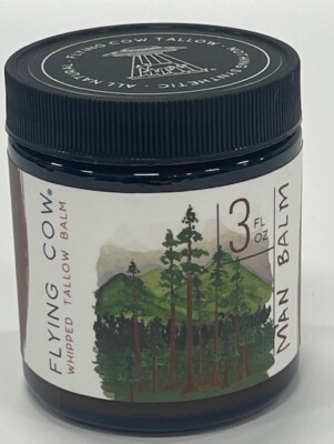 Flying Cow Whipped Tallow Man Balm 3oz. Batch 961 | eBay