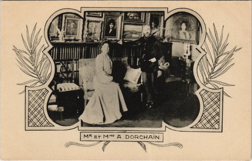 CPA ÉCRIVAIN Mr et Mme A. Dorchain (116541) | eBay