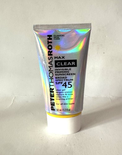 Peter Thomas Roth Invisible Priming Sunscreen Spf 45 1.7oz/50ml NWOB | eBay