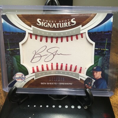 2006 Upper Deck Sweet Spot Signatures #201/275 Ben Sheets #134 Auto | eBay