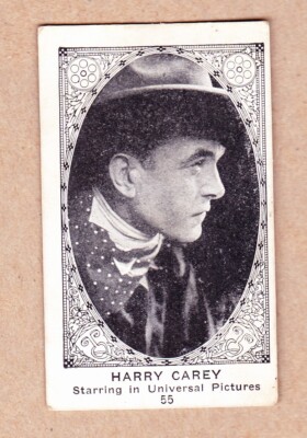 Harry Carey 1921 E 123 American Caramel Actors & Actresses card # 55 | eBay