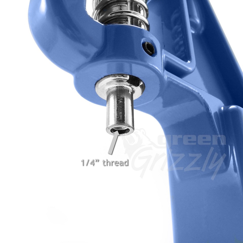 Hand press plus eyelet setting tool and puncher and grommet 8 10 12 17 ...