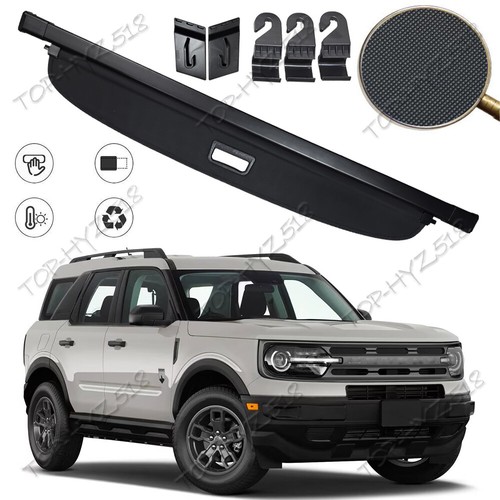 FOR FORd Bronco Sport 2021-2025 Rear Trunk Cargo Cover Retractable ...