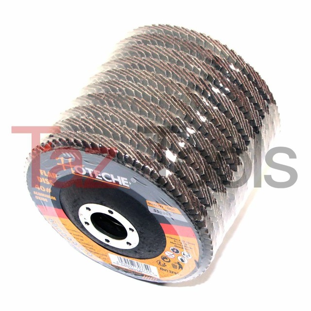 Hoteche 550306 4.5 inch Aluminum Oxide Flap Disc Grinding Wheel for ...