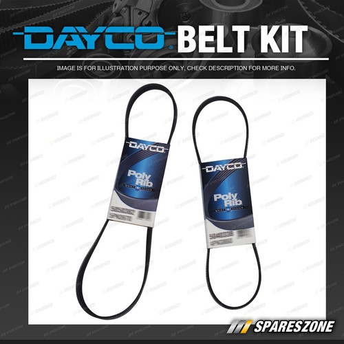 Dayco A/C & Alt & P/S Drive Belt Kit for Mitsubishi 3000GT GTO 3.0L ...