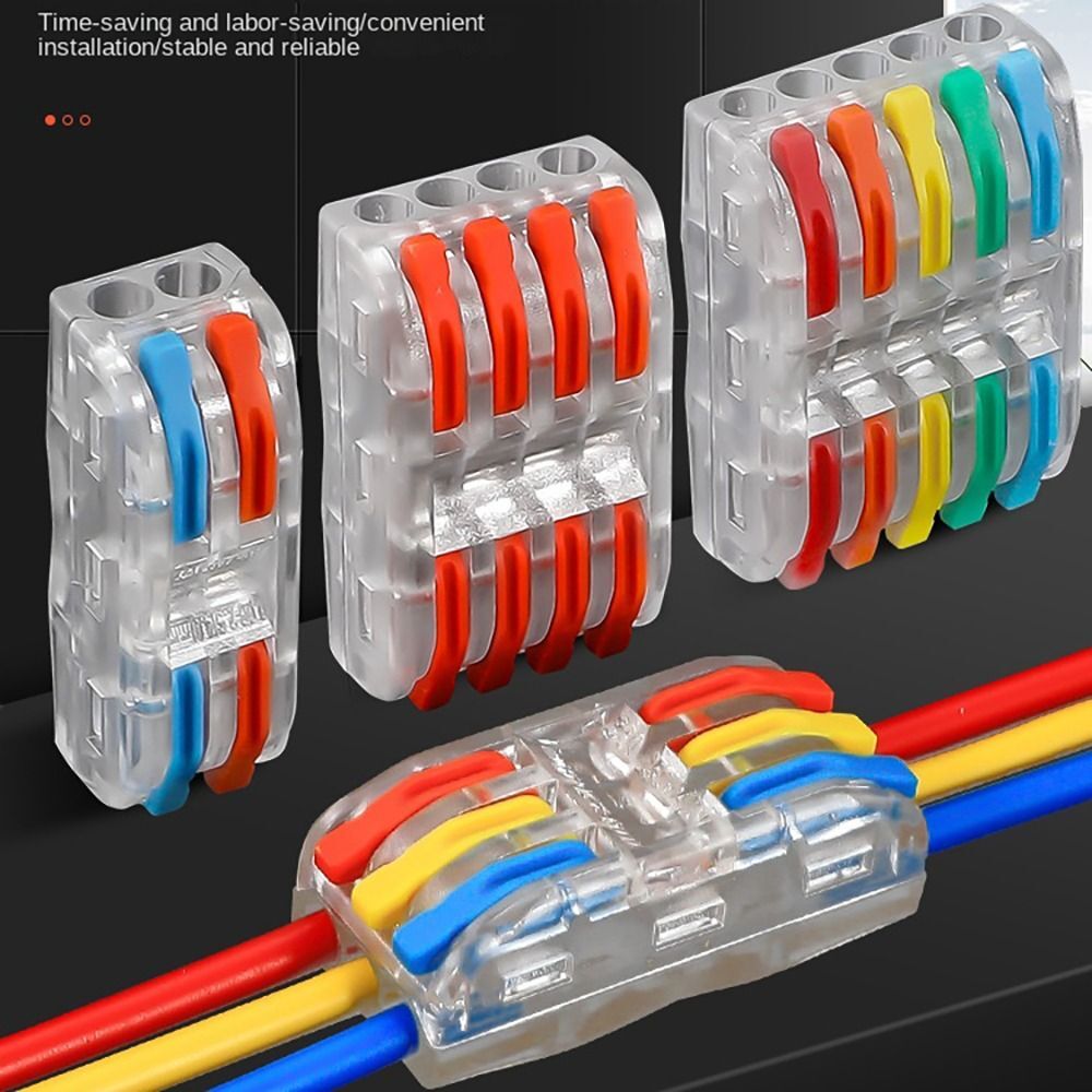 Universal Wire Connector Mini Fast Connector Small Wiring Connector ...