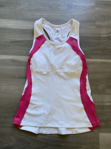 The North Face Athletic Tank Top White/pink Racer Back XS | eBay UK