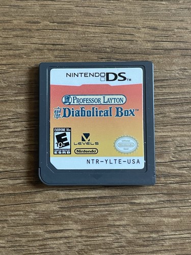 Professor Layton And The Diabolical Box Nintendo DS Cartridge Only Fast ...