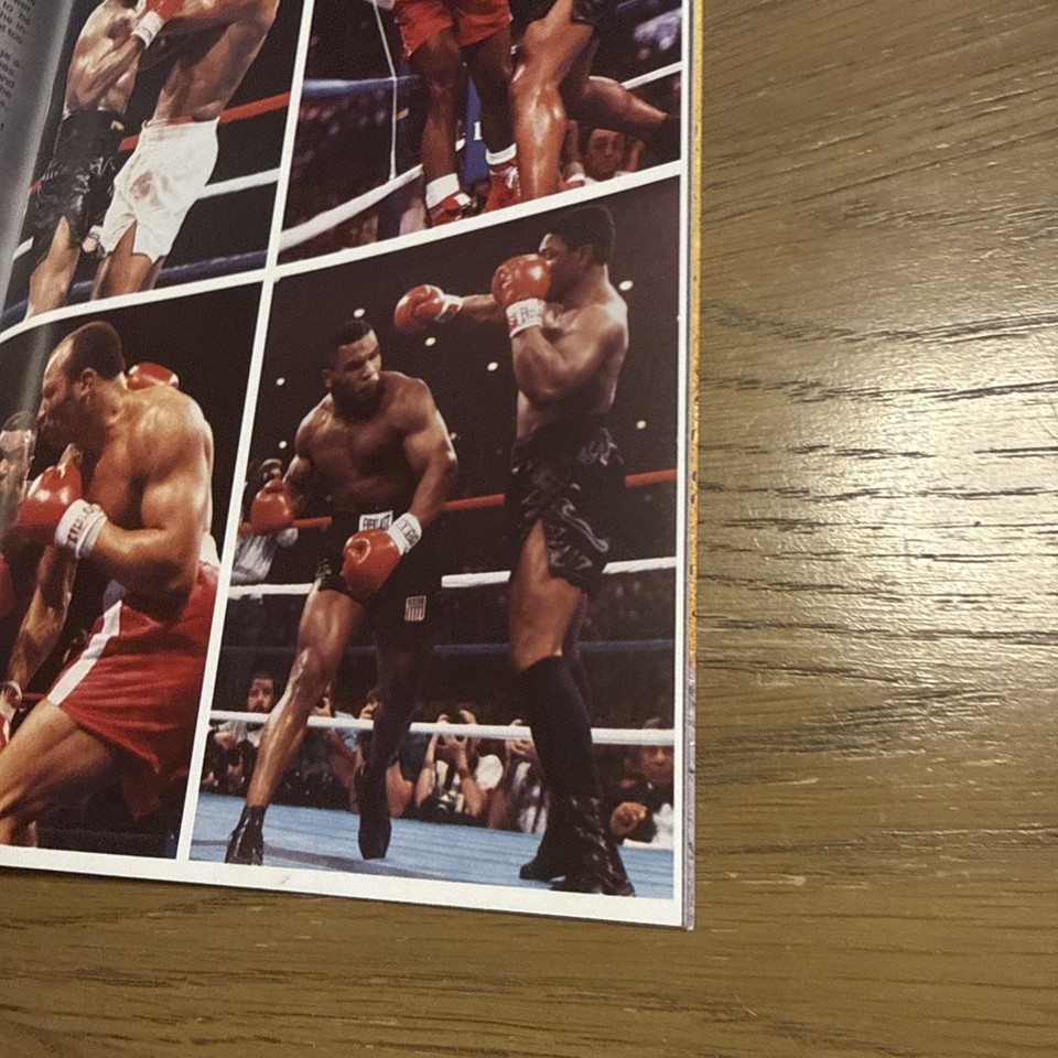 Boxing Program Mike Tyson Vs Holmes 1988 On-site | eBay
