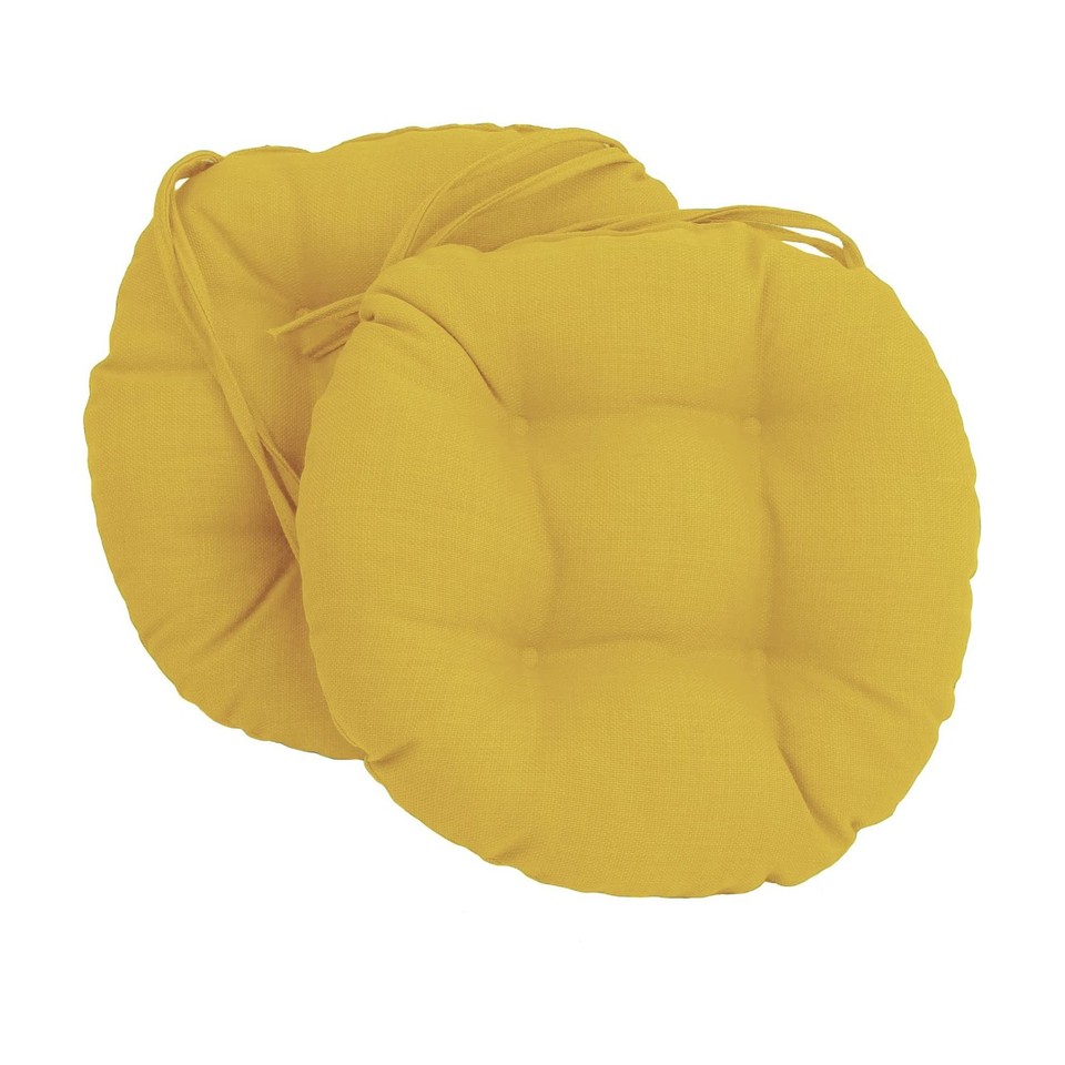 OutdoorDining Chair Cushions Lemon | eBay