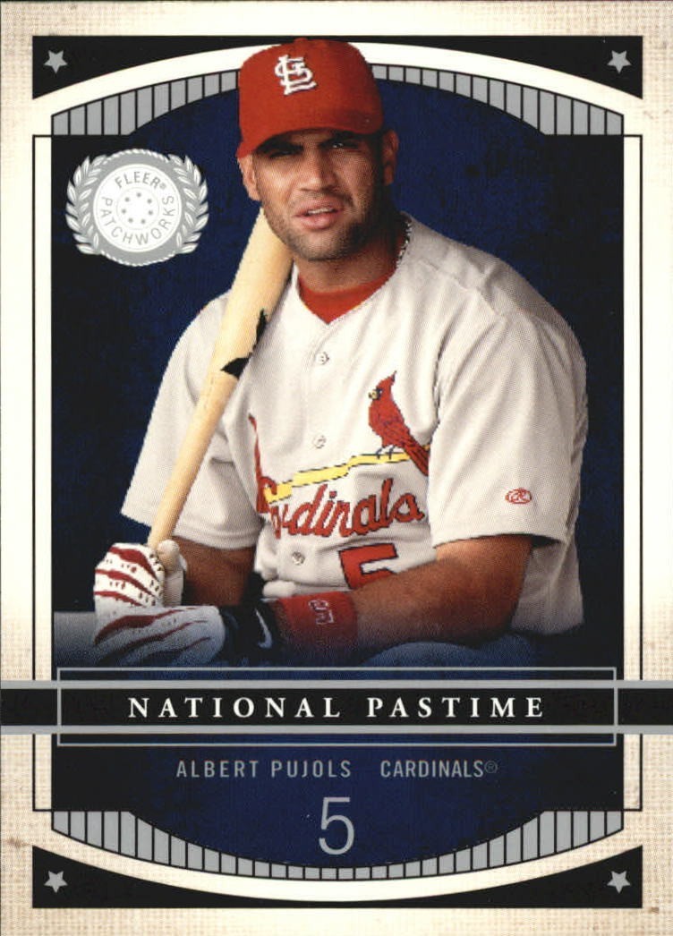 2003 Fleer Patchworks - national pastime Albert Pujols #23 for sale ...