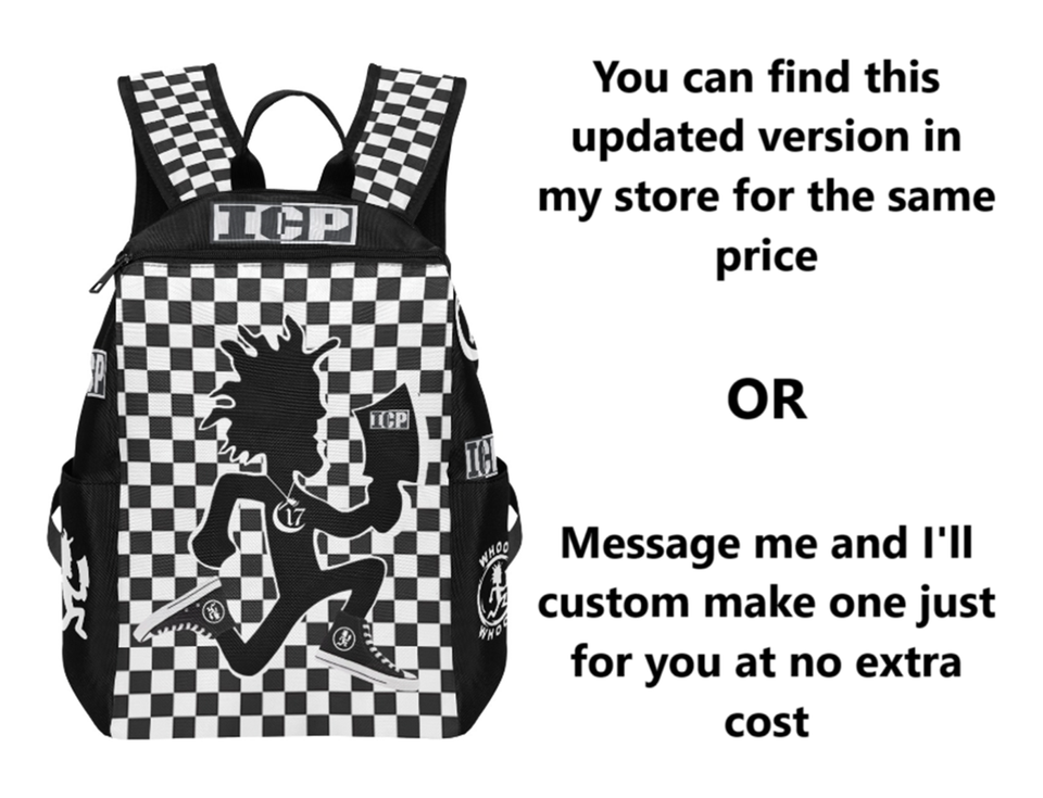 Hatchet Man Lightweight Backpack ICP Insane Clown Posse Juggalo Book ...